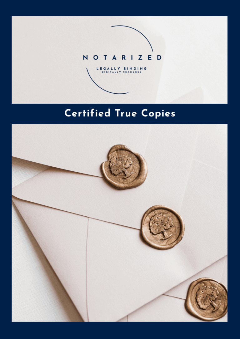 Certified True Copies | Legal Document | Document | Legal Doc